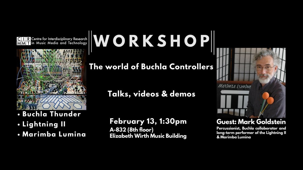 CIRMMT — The World of Buchla Controllers